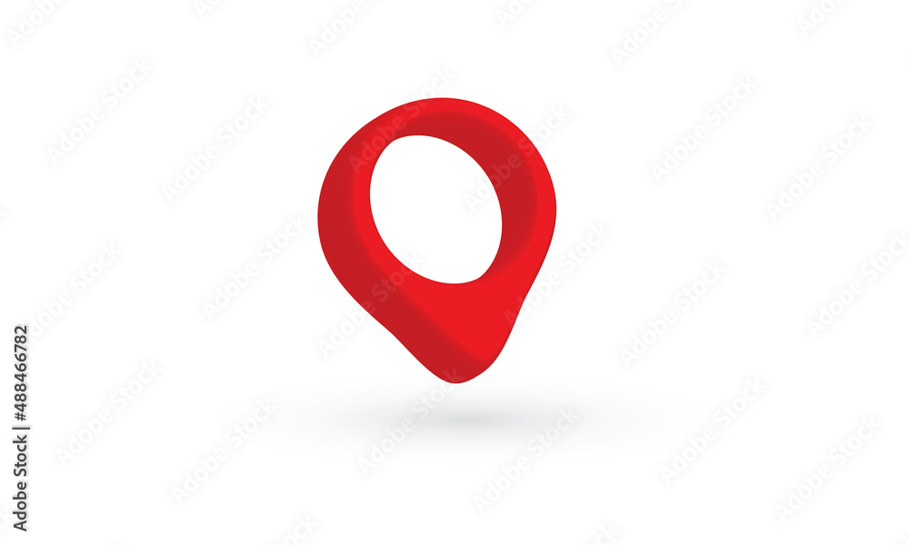 Cartoon style minimal city map navigation sign, Map pin Stock Vector ...