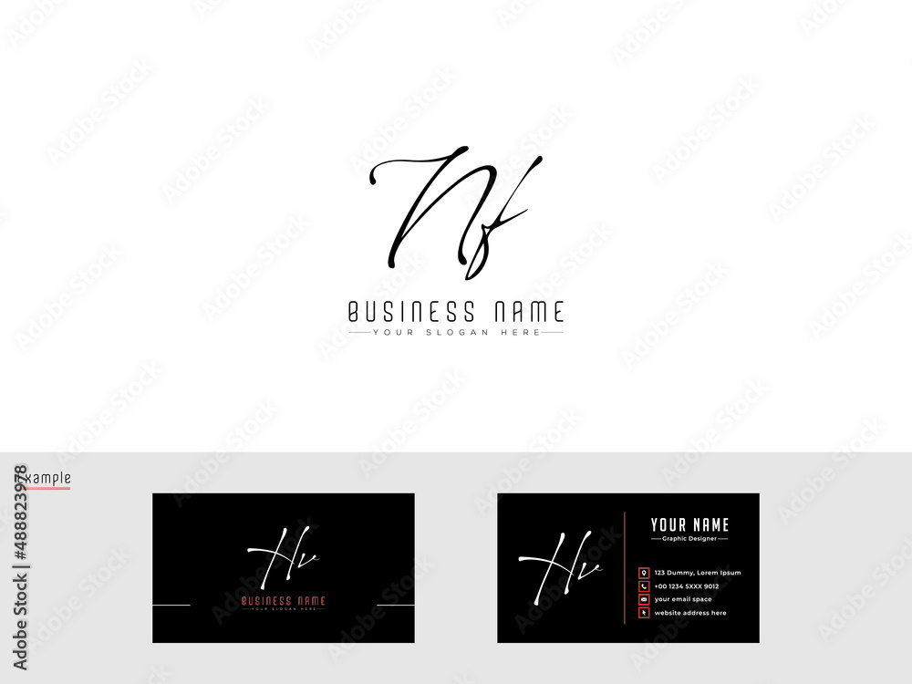 Alphabet NF Signature letter icon logo, nf Logo icon Vector and ...