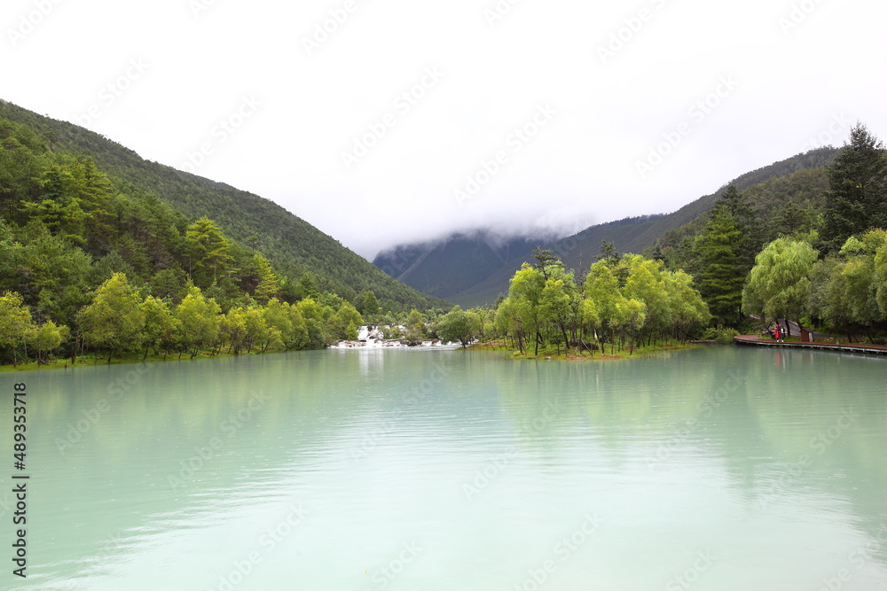 Baishui River in Yulong Naxi Autonomous County, Lijiang City, Yunnan ...