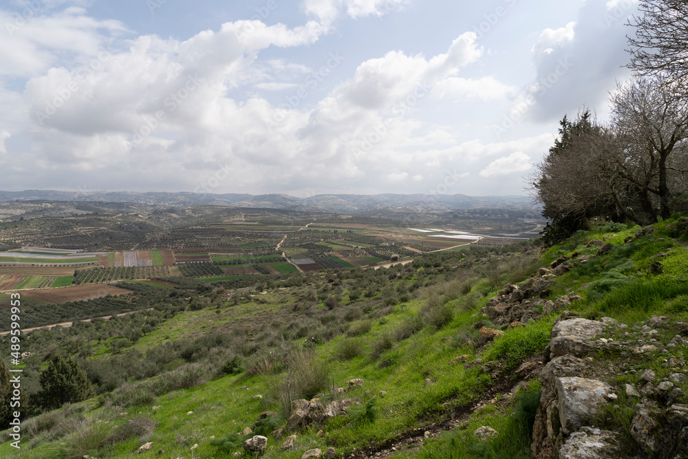 Judea and Samaria landscape, Israel-Palestine Stock Photo | Adobe Stock