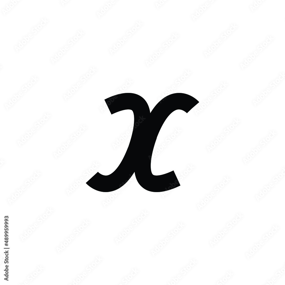 X icon. Mathematics x sign vector. Maths x symbol Stock Vector | Adobe ...