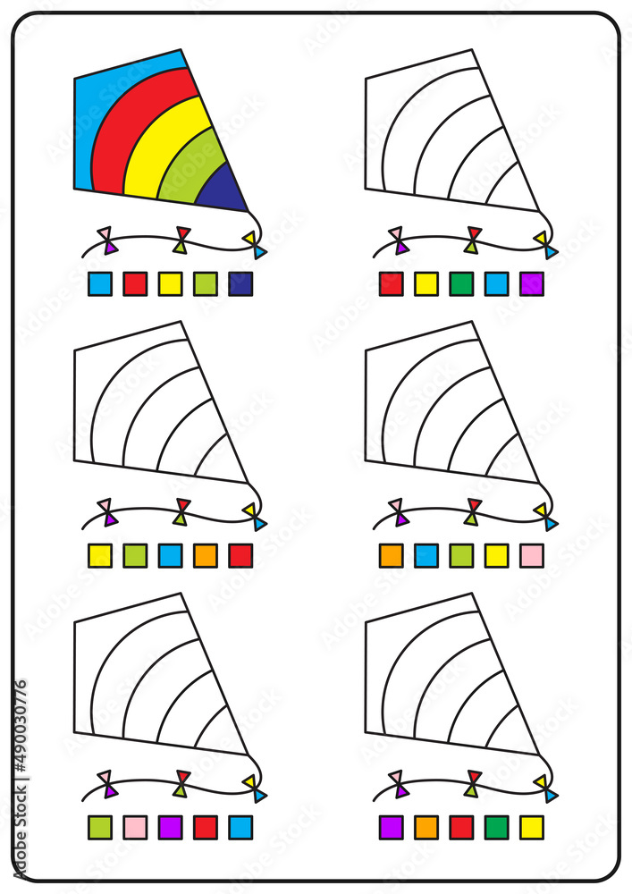 Instructional coloring pages, educational games for kids, preschool ...
