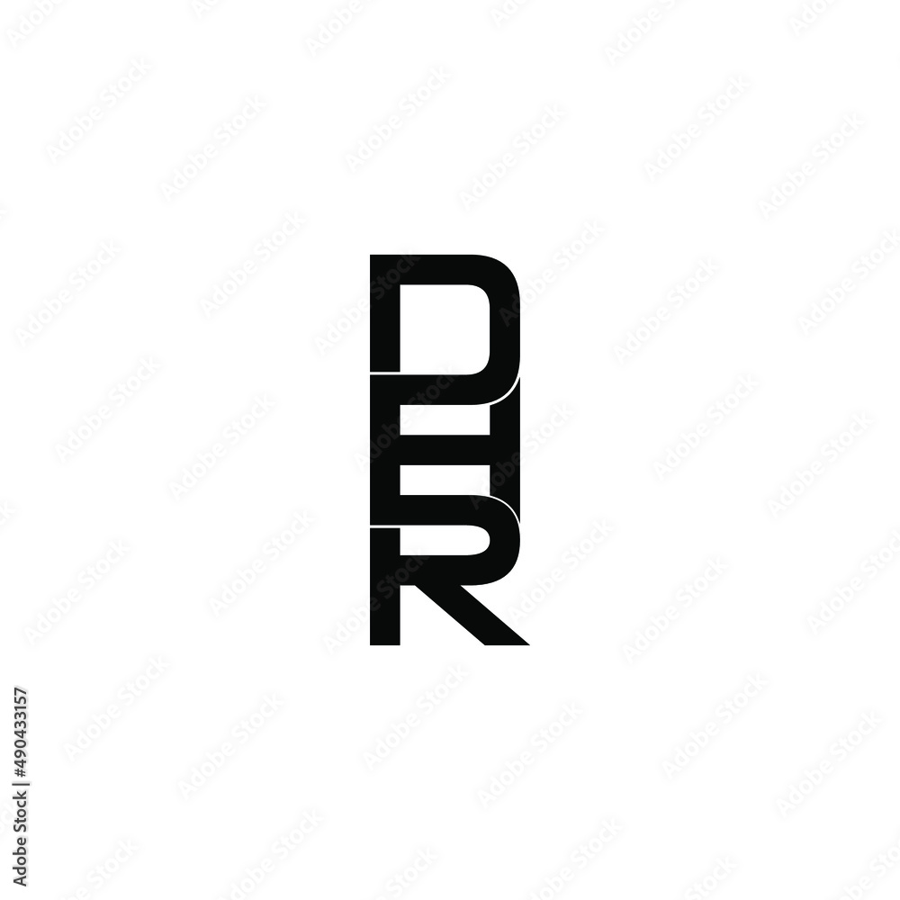 dhr letter original monogram logo design Stock Vector | Adobe Stock
