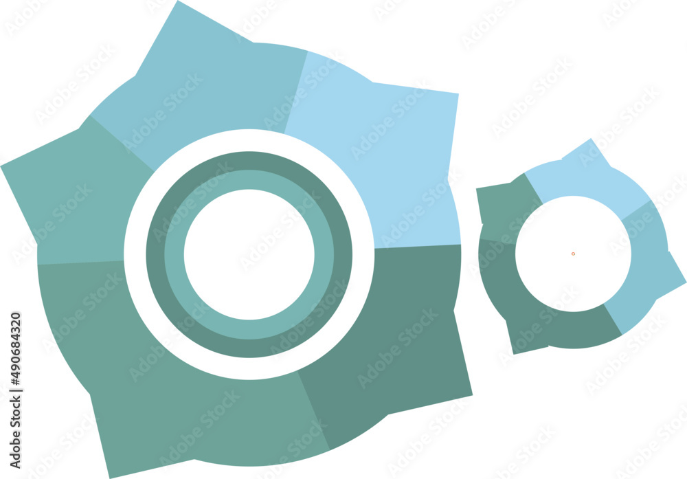 Line Graph or Chart Elements as Diagram Design for Business ...