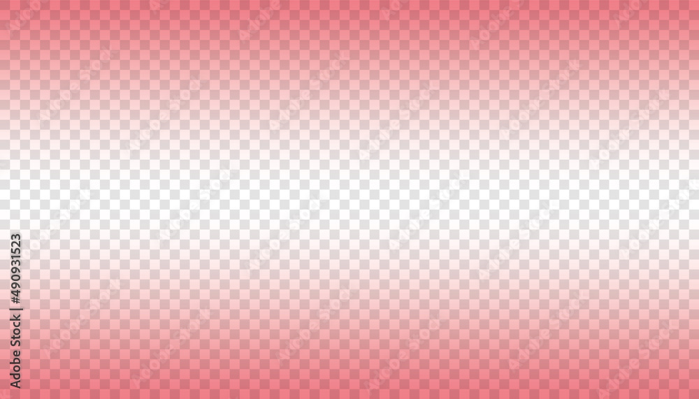 vector red gradient background on transparent background Stock Vector ...