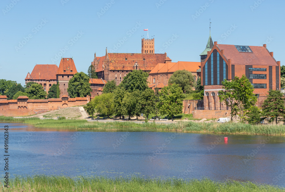 Malbork, Poland - largest castle in the world by land area, and a ...