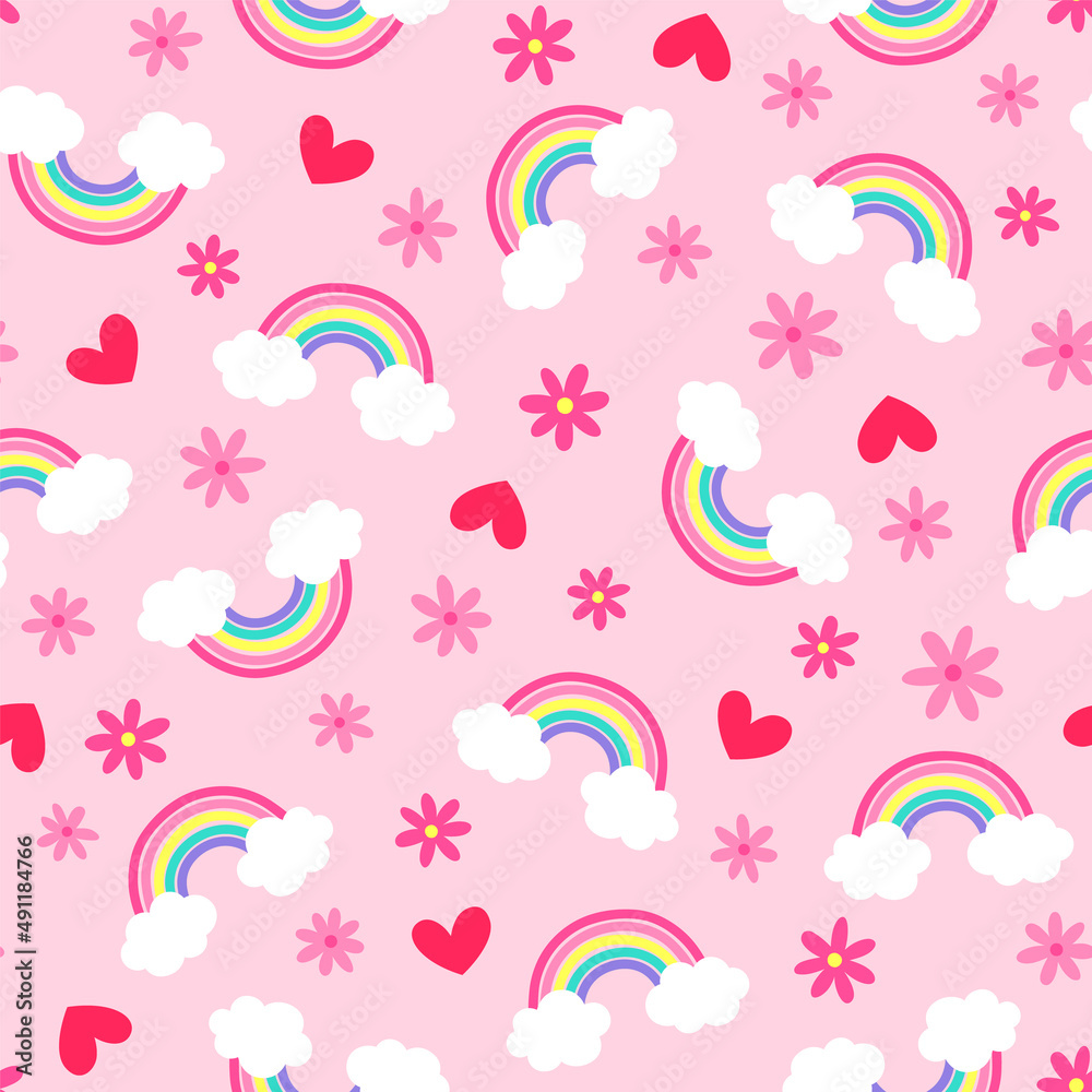 Cute Rainbow Patterns For Backgrounds