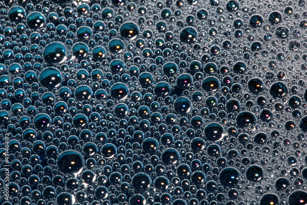 Colorful water bubbles close up modern background high quality big size ...