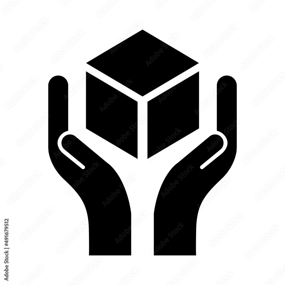 Handle with care icon. Stock Vector | Adobe Stock