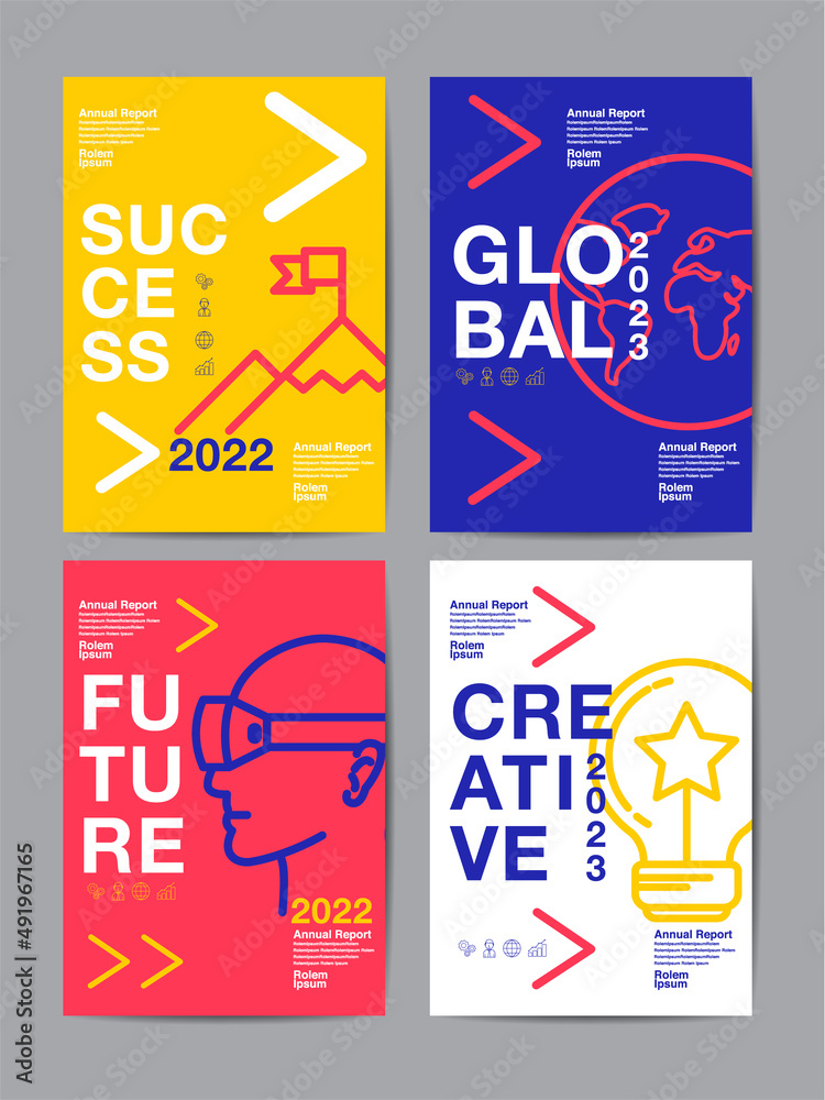 annual report 2022,2023 , template layout design, geometric flat design ... annual report 2022,2023 , template layout design, geometric flat design ...