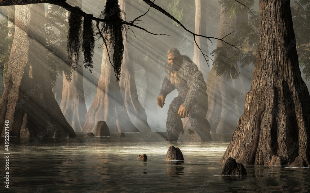The Honey Island Swamp Monster is a cryptid of Louisiana folklore said ...