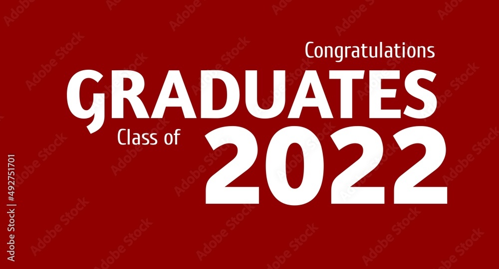 Congratulations graduates class of 2022, graphics elements for t-shirts ...