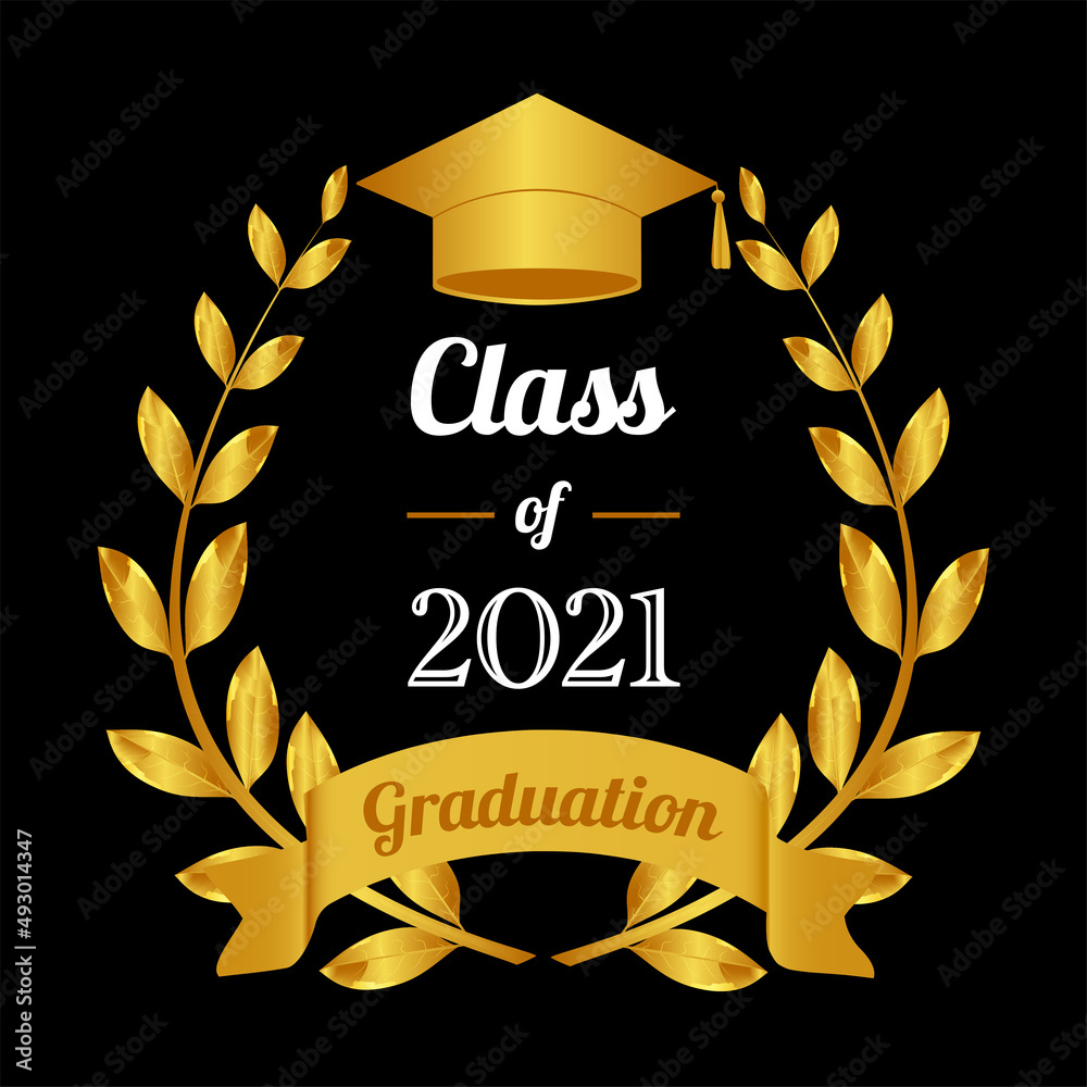 Class of 2021. Graduation certificate template. To congratulate the ...