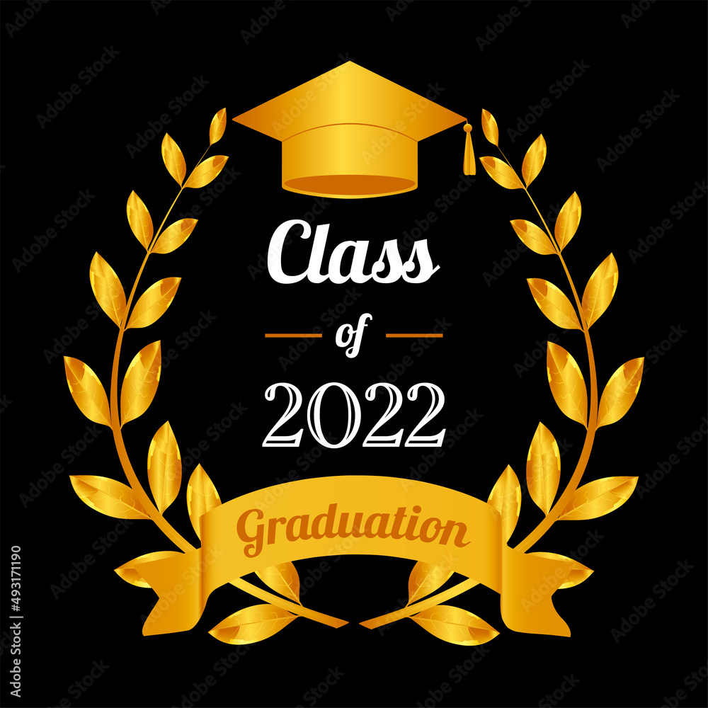 Class of 2022. Graduation certificate template. To congratulate the ...