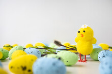 Easter Chick Greeting Free Stock Photo - Public Domain Pictures
