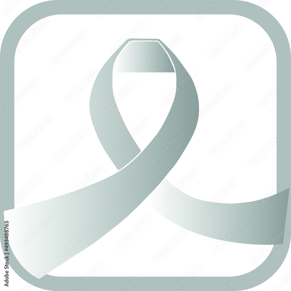 Vector ilustración de lazo plateado con marco, diseño para para el 11 ...