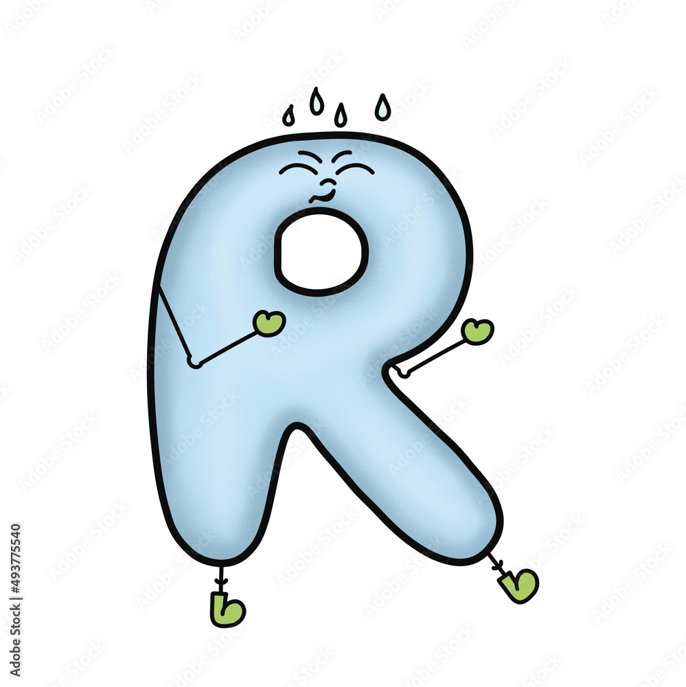 ABC letter R. Preschool Learning English Alphabet Capital Letters ...