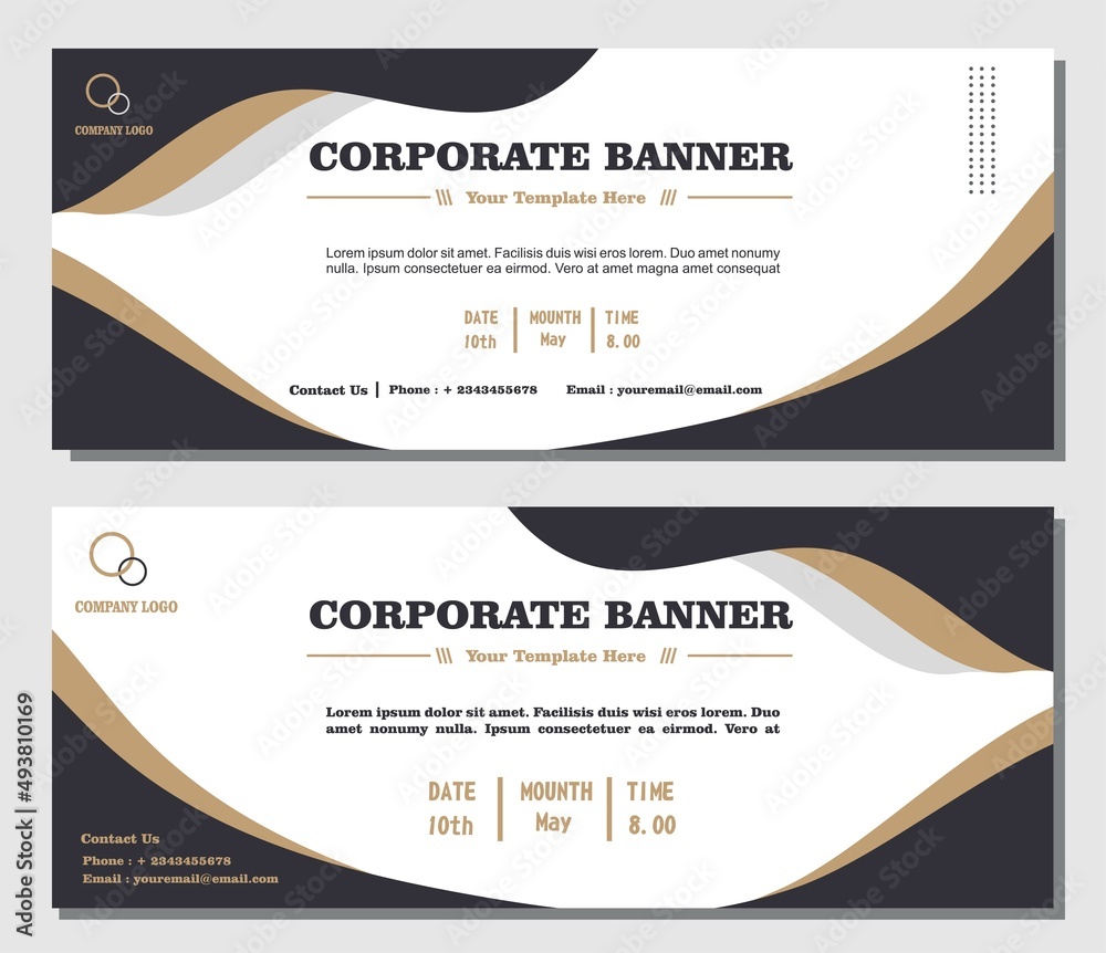 cool vector banner, best color combination, best design of all time ...