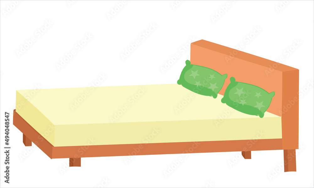 clipart bed side view