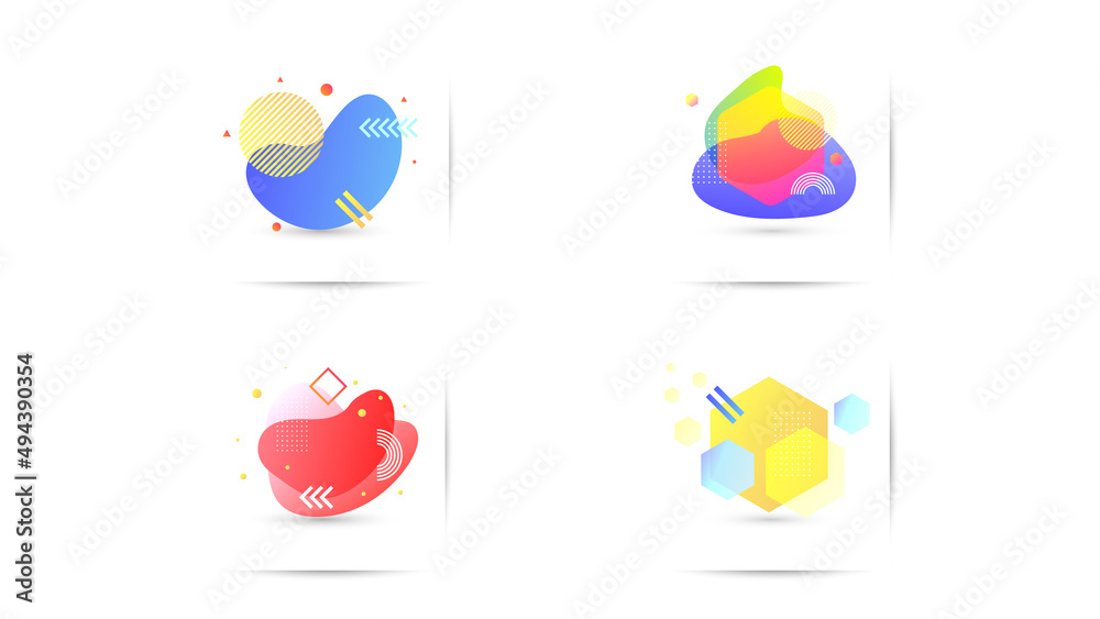 Set background , Fluttering white lines on a blue-purple background ...