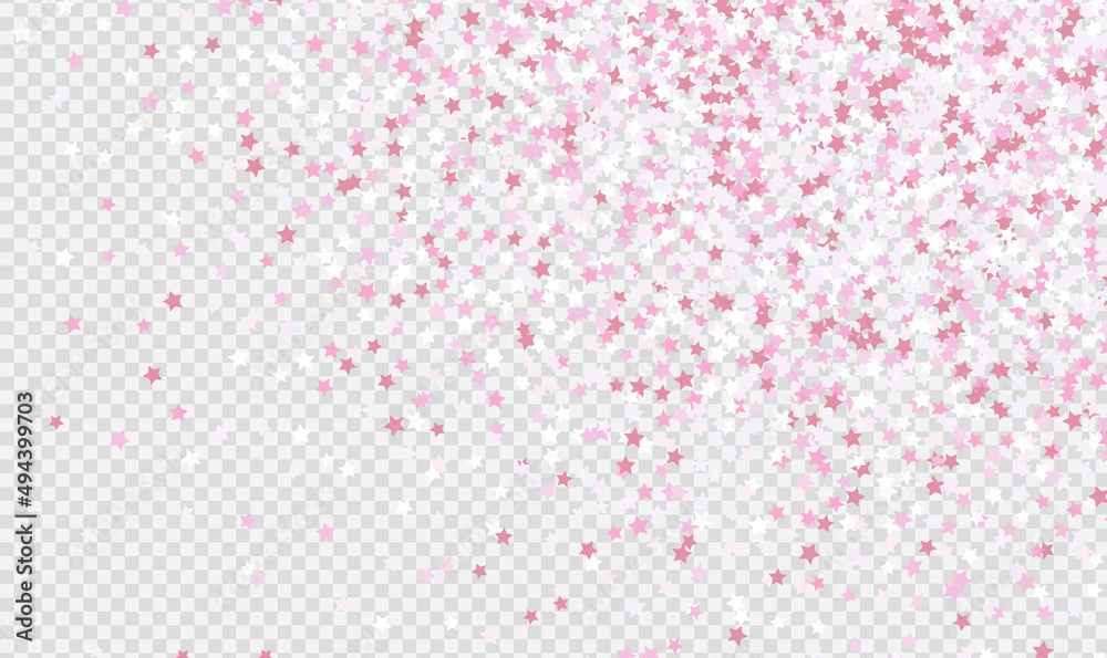 Pink Stars Background Png