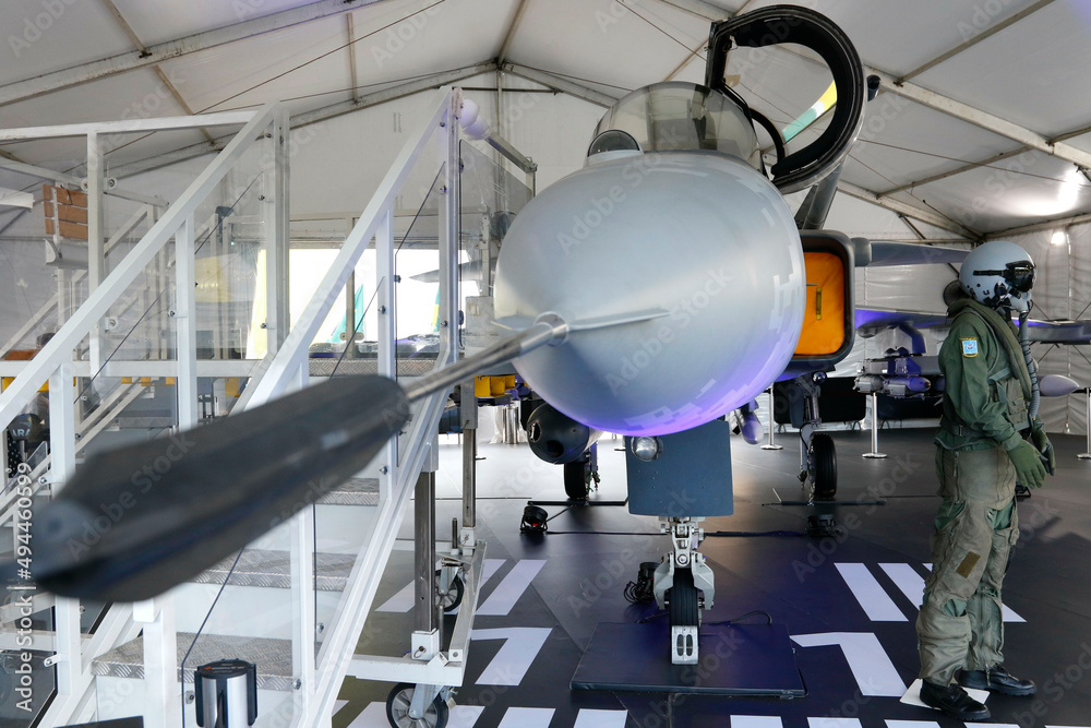 Brazilian F-39E Gripen, the Brazilian Air Force fighter aircraft ...