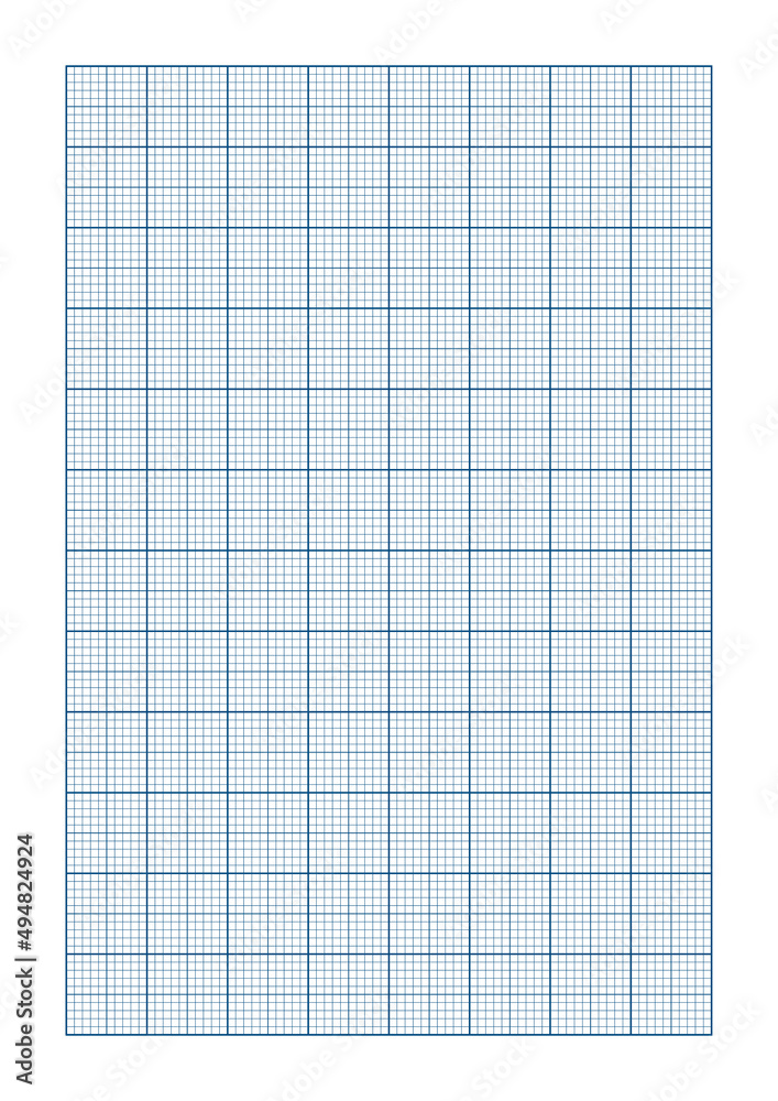Graph paper. Printable millimeter grid paper with color lines ...