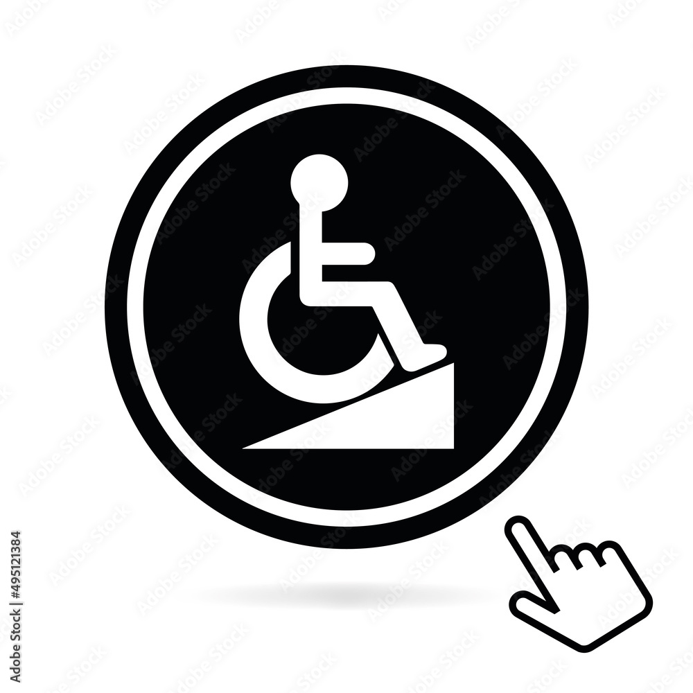 Stock-Vektorgrafik „Logo rampe d'accès.“ | Adobe Stock