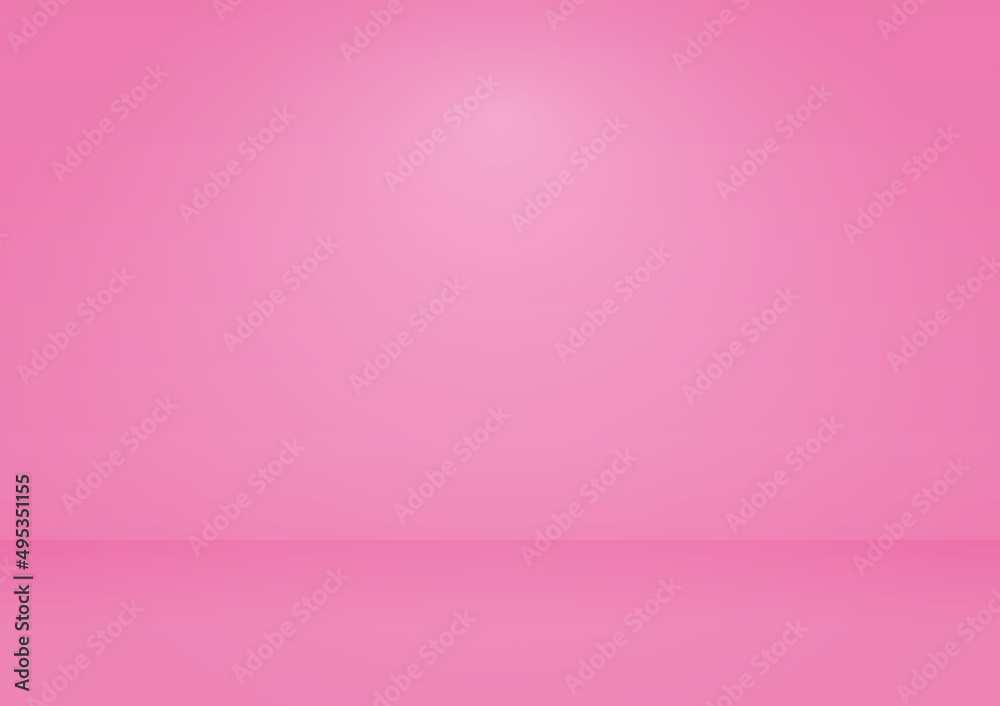 Empty room background pink color Stock Photo | Adobe Stock