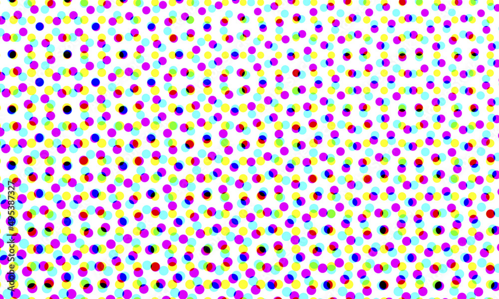 Raster. Bright light background from a grid of overlapping colorful ...