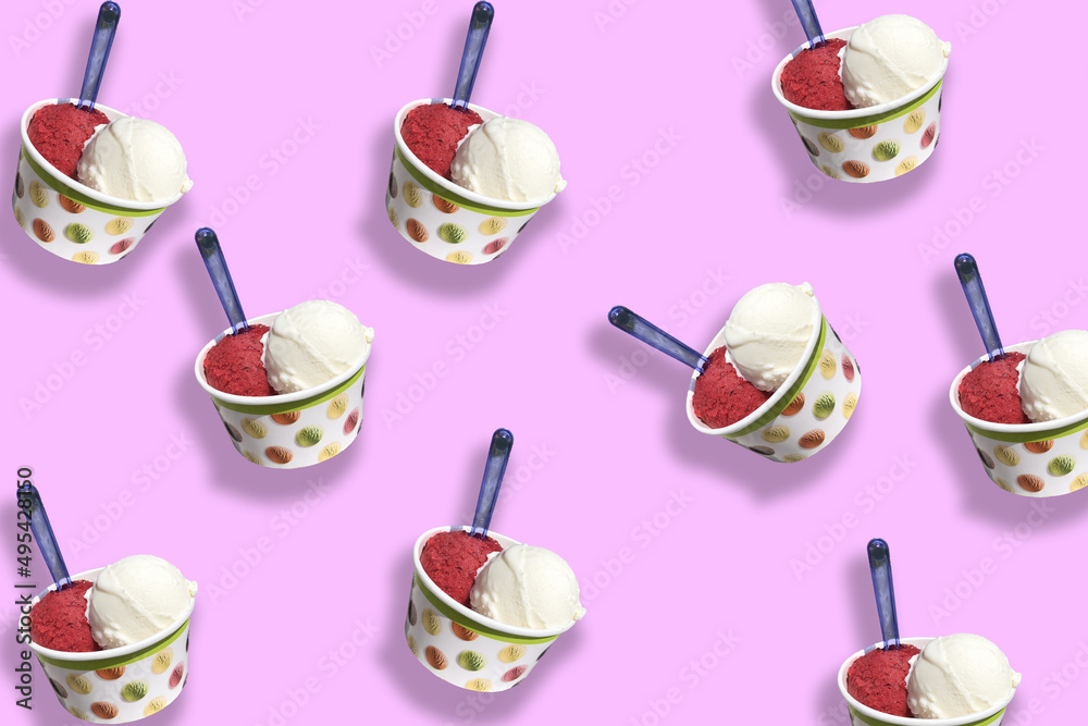 coppetta gelato Stock Photo | Adobe Stock