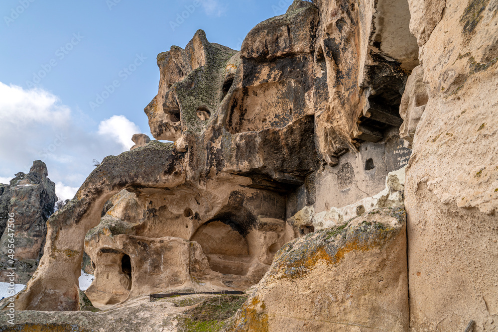 Midas Monument of Phrygian King Yazılıkaya which is located in the ...