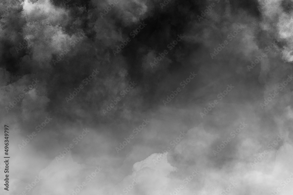Smoke texture overlays on Isolated background. Smoke on floor. Isolated ...