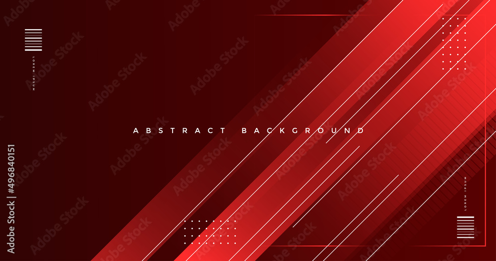 Abstract red background with gradation slashes Stock Vector | Adobe Stock