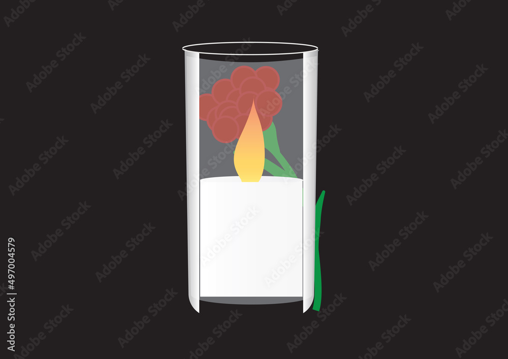 Israel Memorial day symbols, Dam hamaccabim (blood of the Maccabees ...