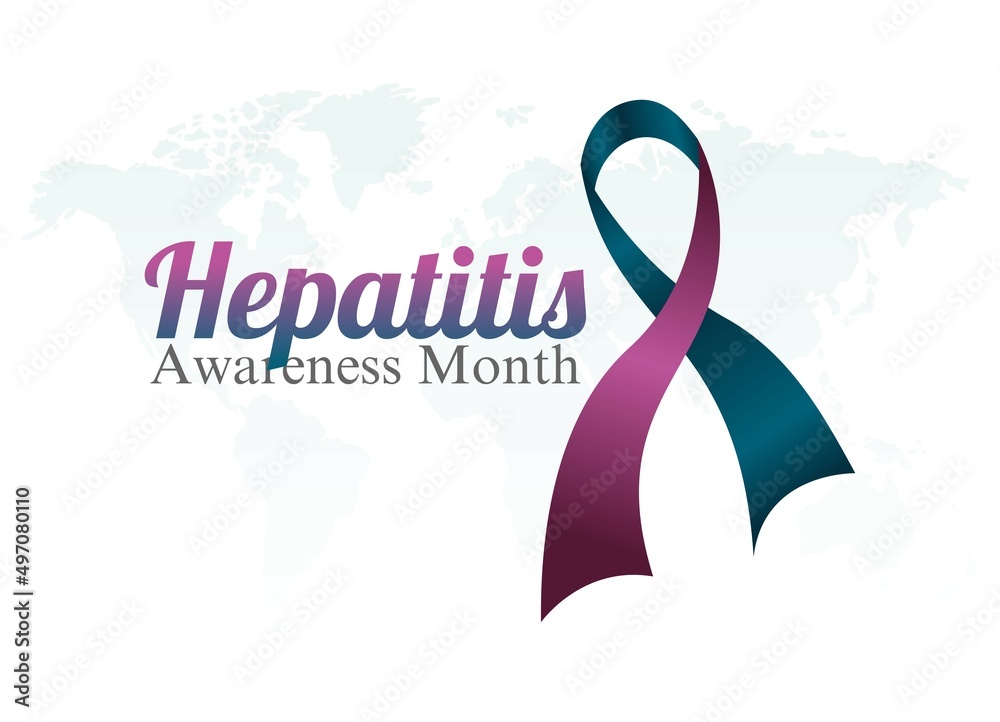 vector graphic of hepatitis awareness month good for hepatitis ...