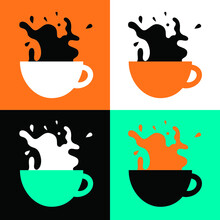 Abstract Coffee Tea Poster Free Stock Photo - Public Domain Pictures