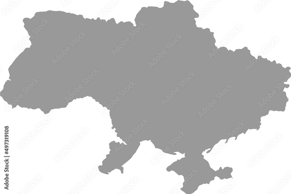 Ukraine map on png or transparent background,Symbols of Ukraine. vector ...