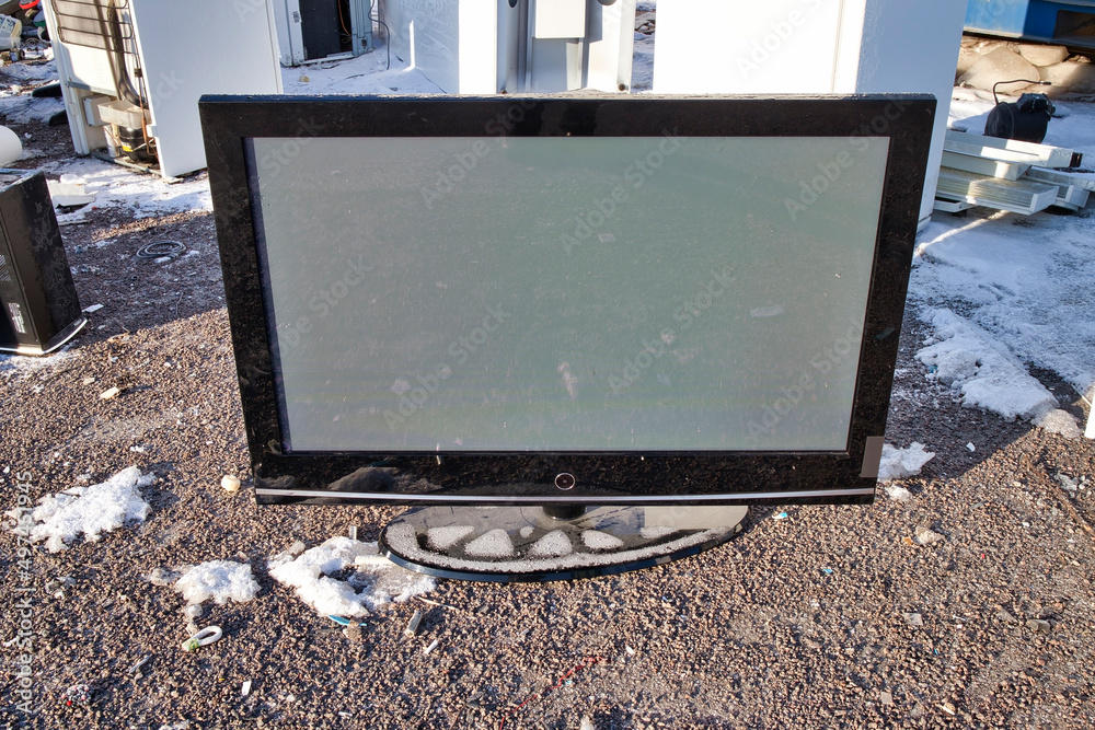 recycling old electrical devices Stock Photo | Adobe Stock