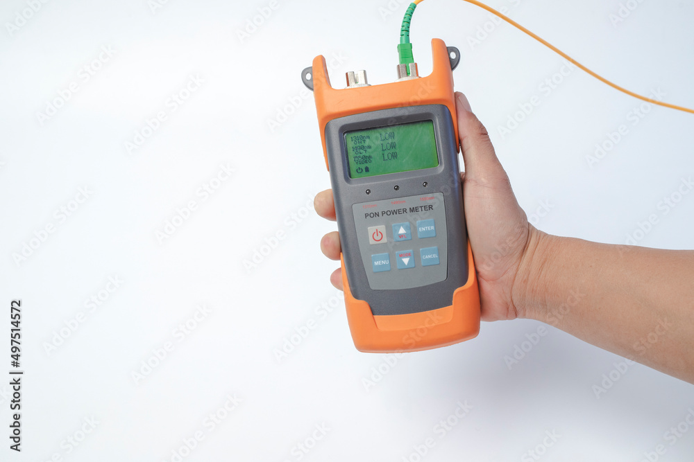 Foto Optical time domain reflectometer It is a tool to test the optical ...