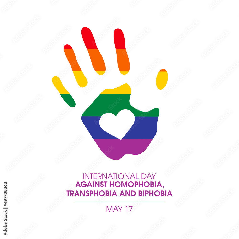 Image vectorielle Stock International Day Against Homophobia ...