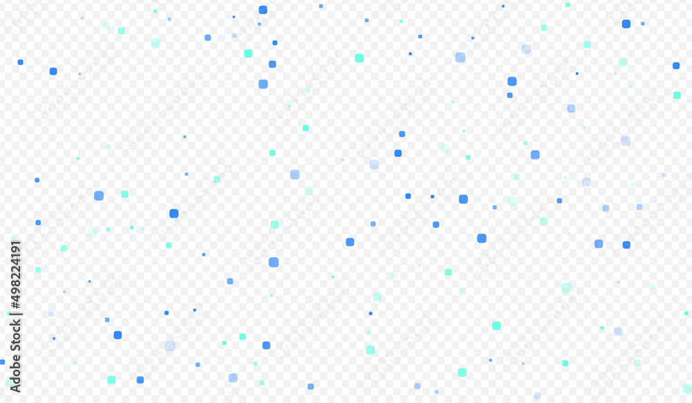 Blue Confetti Independence Vector Transparent Stock Vector | Adobe Stock