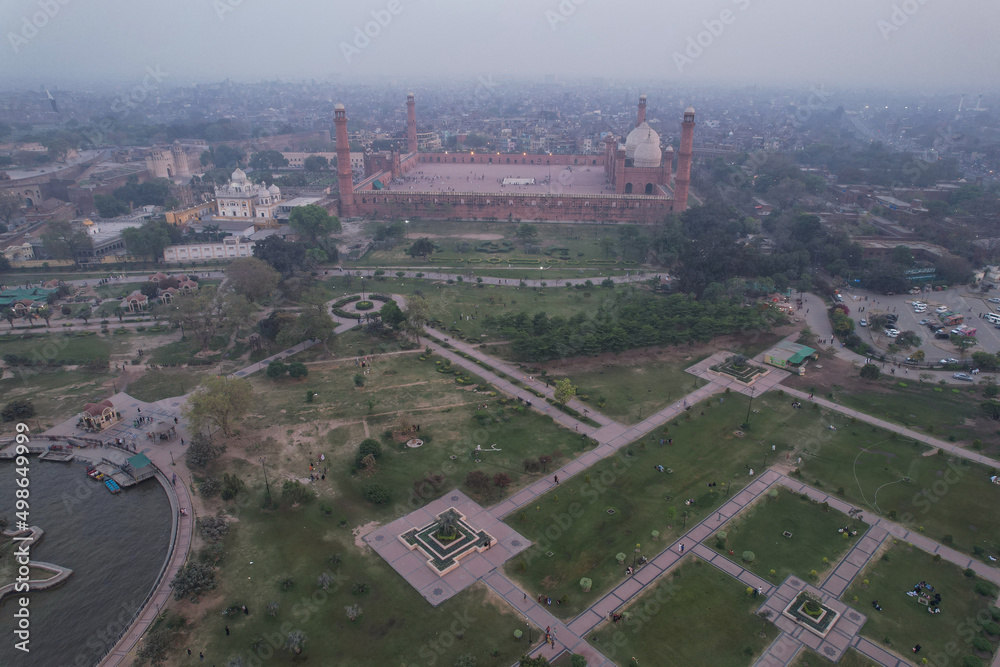 ภาพถ่าย Stock Great & Beautiful Lahore City, Minto Park, Minar e ...