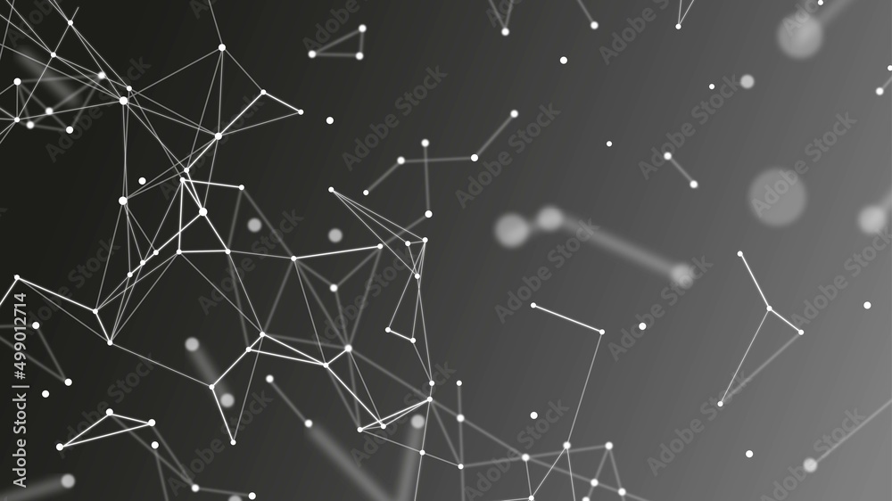 Vector halftone abstract background. Design of plexus lines. Texture of ...