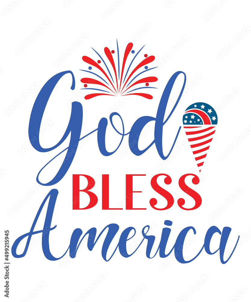 Стоковое векторное изображение «4th Of July Svg Bundle, fourth of July ...