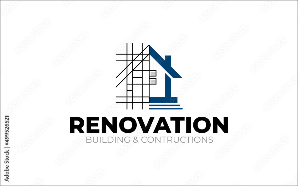 Illustration vector graphic of renovation, home repair, and building ...