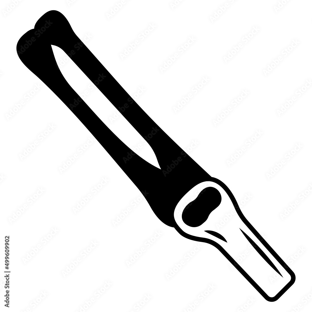 Elbow Bone Skeleton vector line icon Design, Organ System Symbol, Human ...