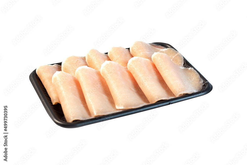 Pork Sirloin Sliced Buffet Menu arranged in a food container Shabu ...