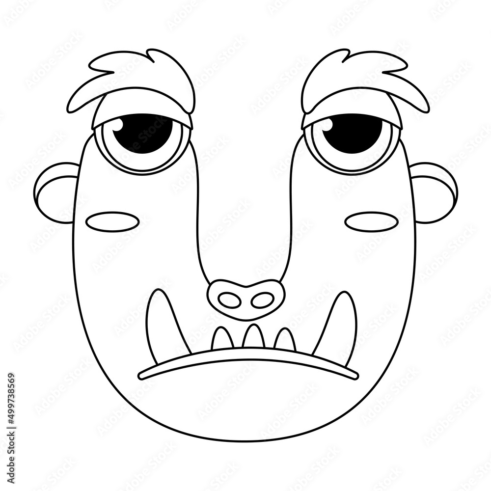 Monster alphabet coloring page book. Coloring page english alphabet for ...