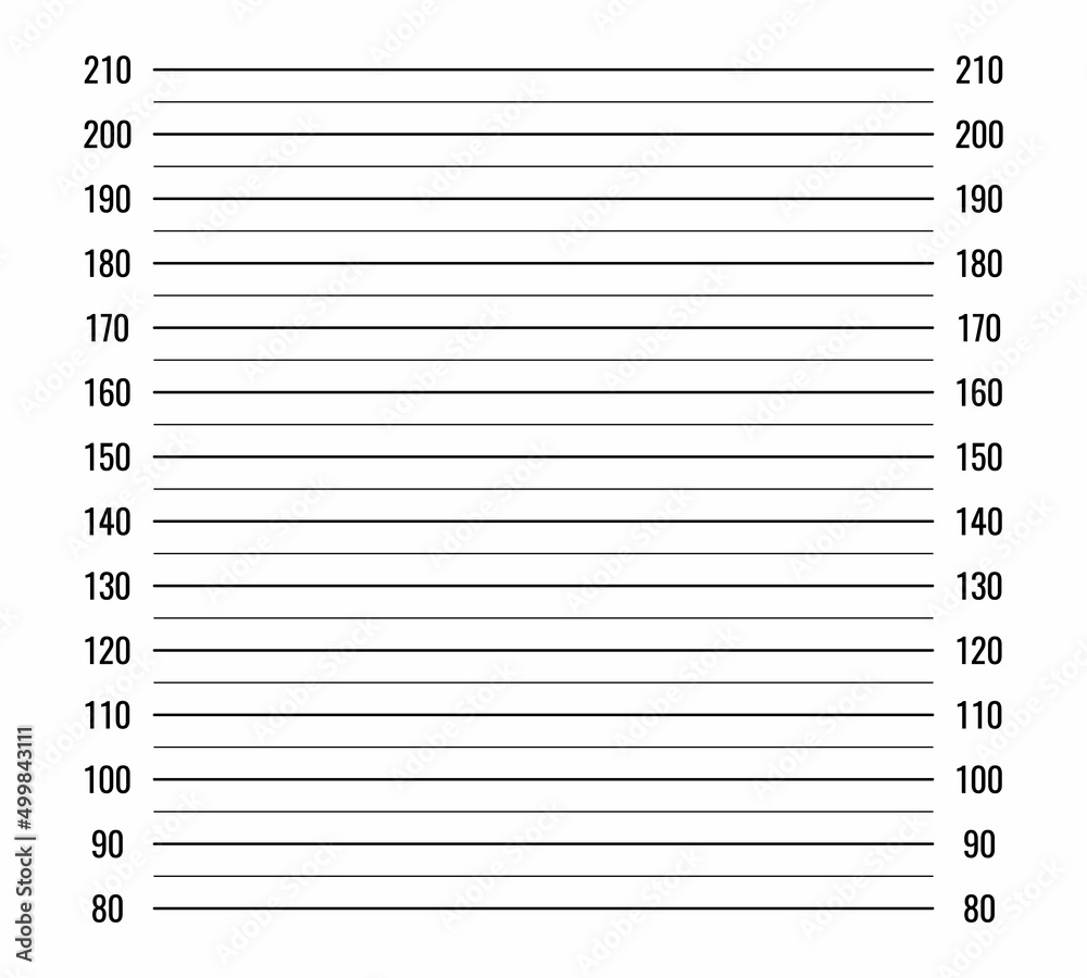 Vector illustration police mugshot isolated on white background. Police ...